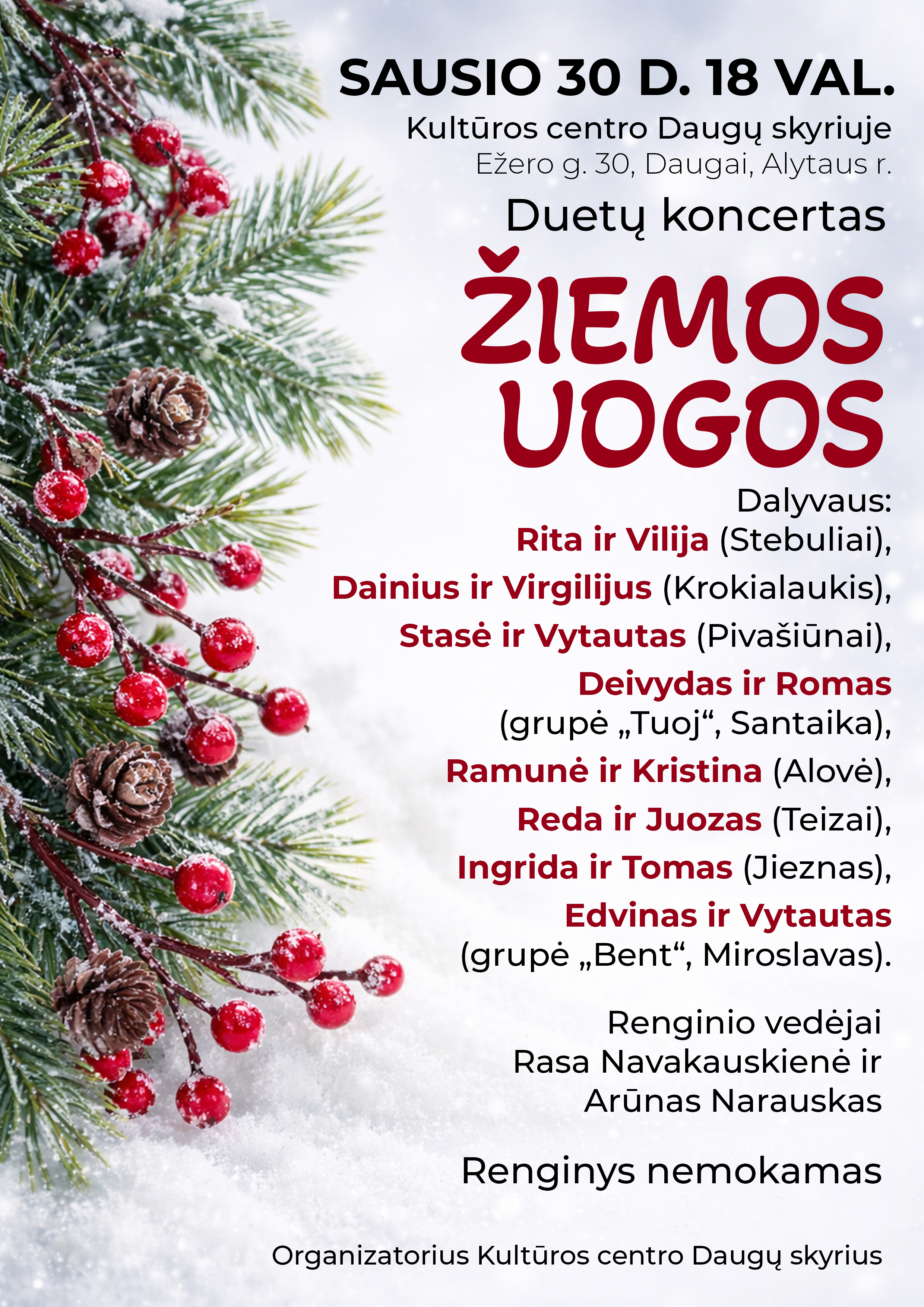 Workshops - Alytaus rajono savivaldybės kultūros centras